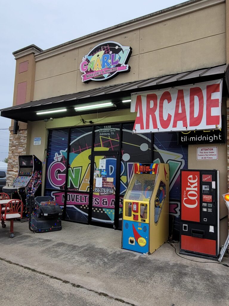 Home - Gnarly Novelties & Retro Arcade